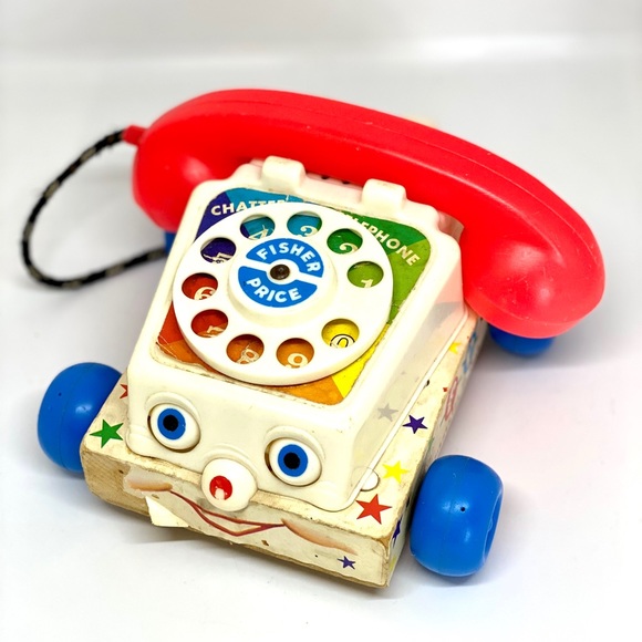 Fisher-Price | Toys | Fisher Pricevintage961 Chatter Box Telephone ...